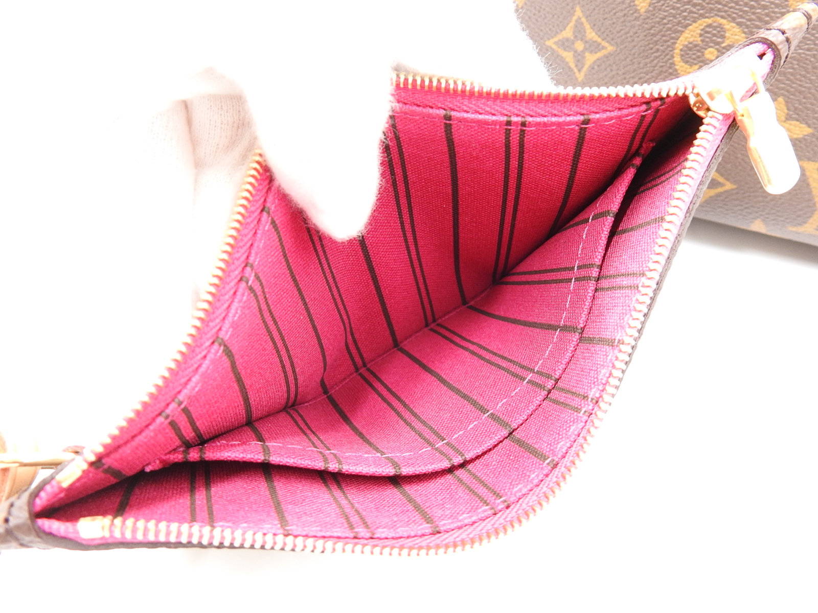 LOUIS VUITTON Neverfull PM Monogram Tote Bag Shoulder Bag Pivoine ...